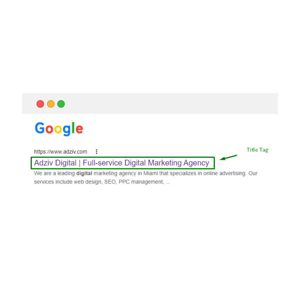 How To Create The Best And Attractive Title Tags For SEO Adziv